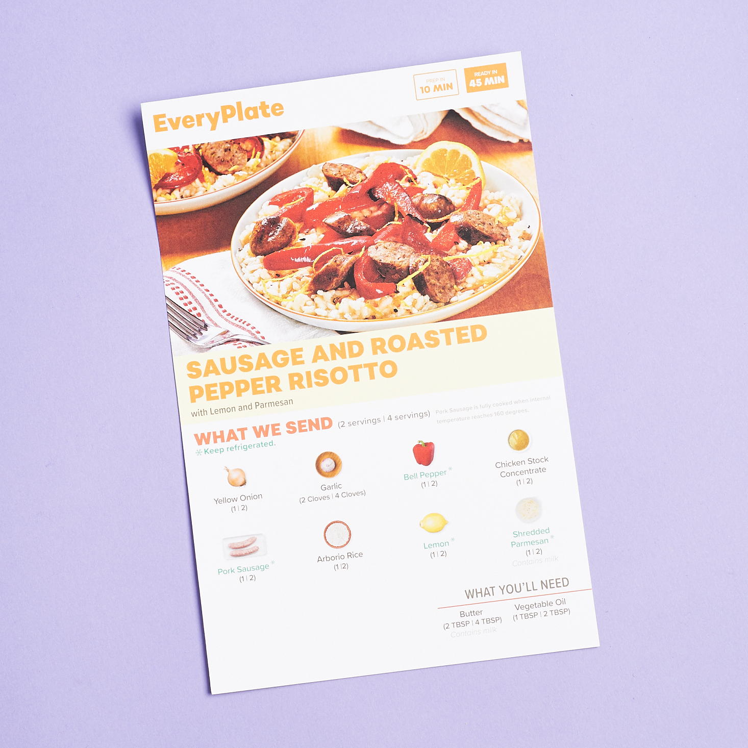 My EveryPlate Review - Delicious Food at a Great Price | MSA